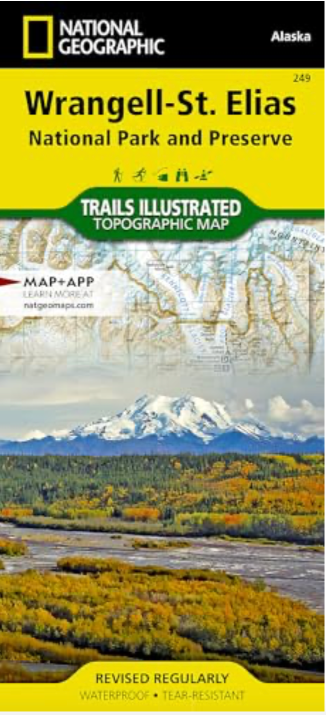 【T-MAPS】ランゲル・セント・エライアス国立公園 Wrangell-St. Elias National Park and Preser ...